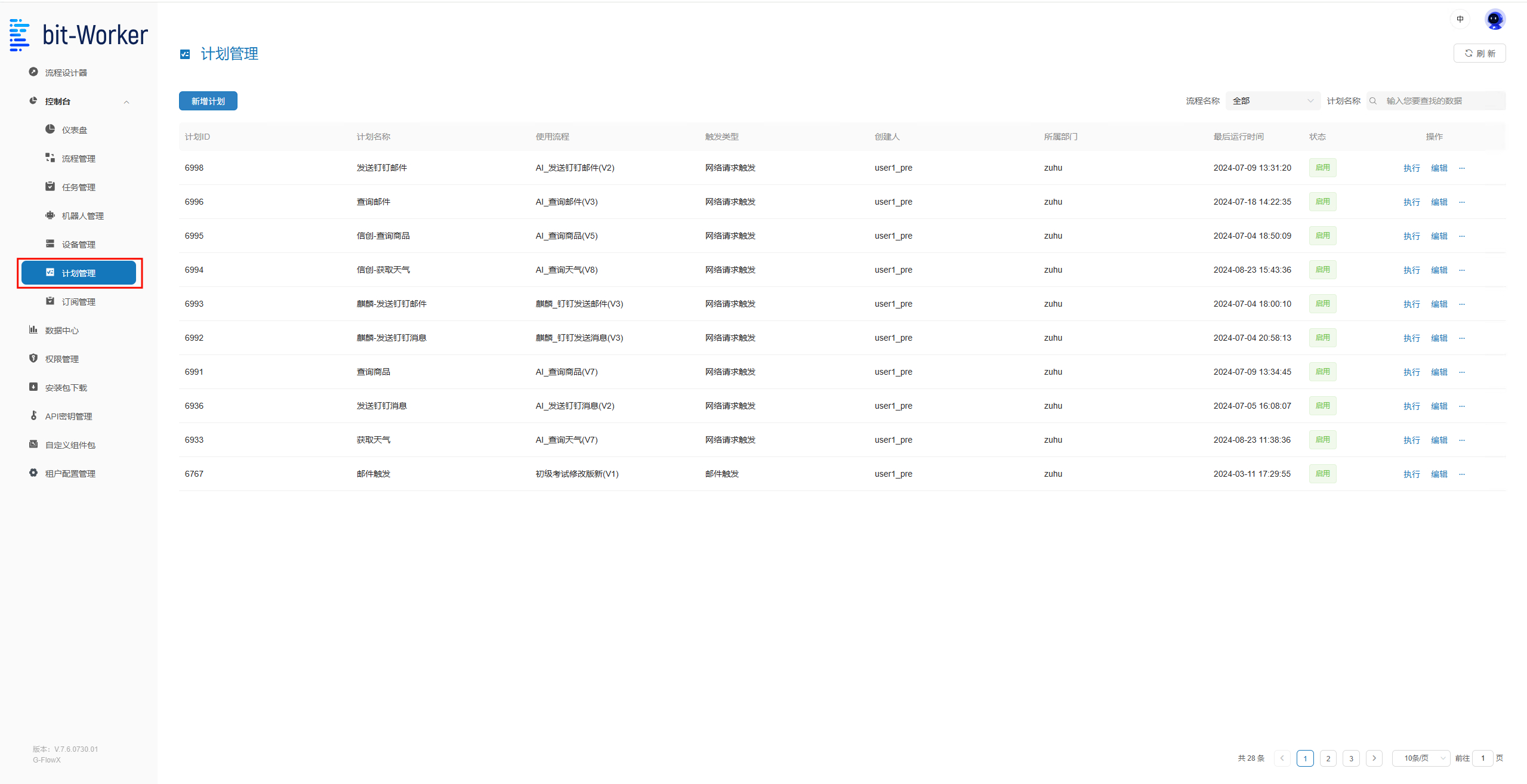 调用bit-Worker流程 | bit-Agent Docs